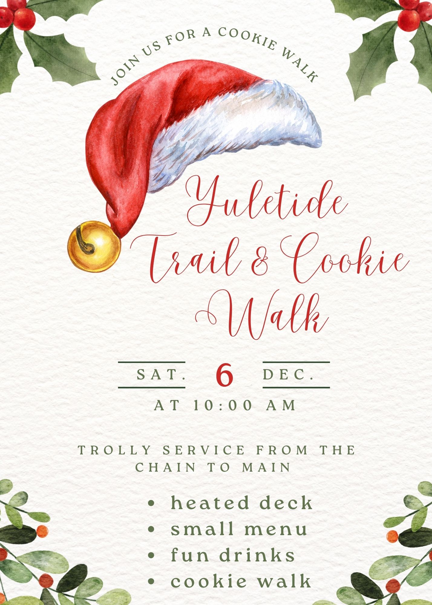 Yuletide Trail | Clear Water Harbor